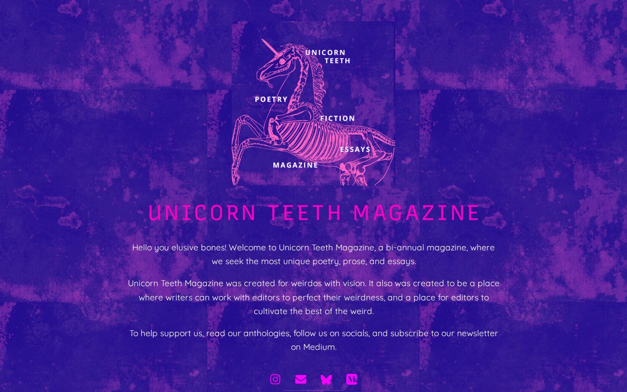 Unicorn Teeth Magazine